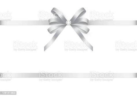 다이아몬드와 리본 벡터 일러스트가 있는 장식적인 실버 활 다이아몬드에 대한 스톡 벡터 아트 및 기타 이미지 다이아몬드