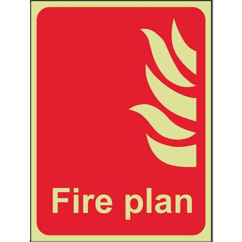 Fire Plan Signs Photoluminescent Fire Fighting Signs Ireland