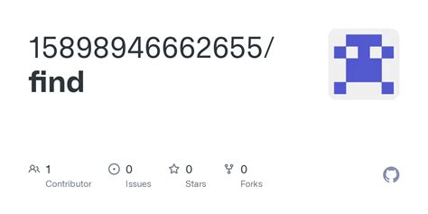 Github 15898946662655 Find