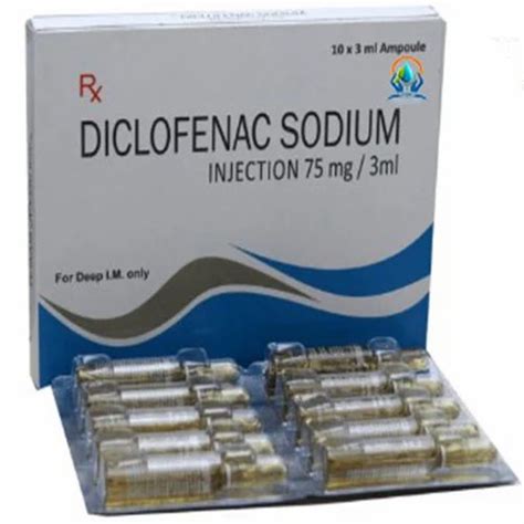 Diclofenac Sodium Injection Diclofenac Sodium Injection 75mg 3ml