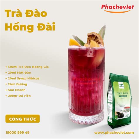 Công Thức Pha Chế Trà Vải