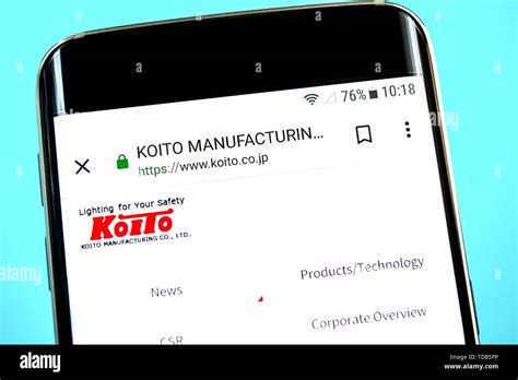 Koito manufacturing hi-res stock photography and images - Alamy