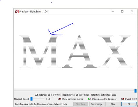 Lined Text Problem LightBurn Software Questions LightBurn Software Forum