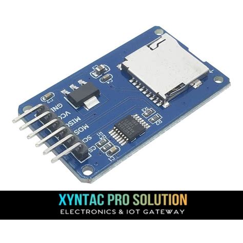 Micro Sd Card Module Adapter Reader Spi Icsp Interface For Arduino Pin Shopee Malaysia