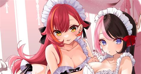 猫汰つな 水着メイド ω＜うにょんのイラスト Pixiv