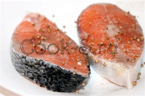 Жареная семга - Пошаговый рецепт с фото | Блюда из рыбы и морепродуктов