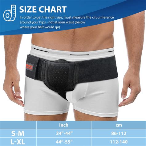 Ortonyx Inguinal Groin Hernia Belt For Men And Women With Removable