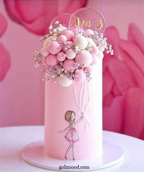 62 ایده کیک برای روز دختر 2024؛ با روکش خامه و فوندانت بسیار زیبا و