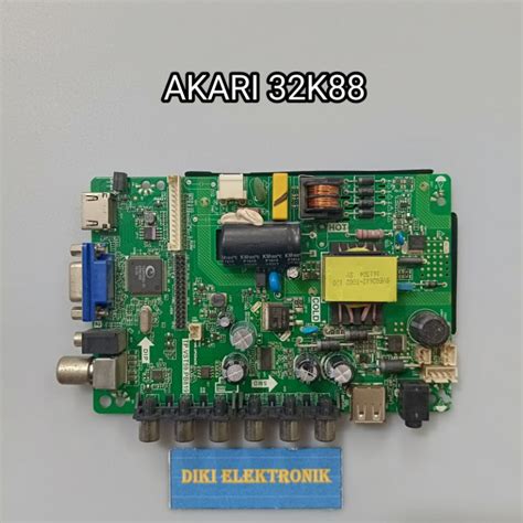 Jual MB AKARI 32K88 MAINBOARD MB MOTHERBOARD MODUL TV MESIN TV ORIGINAL