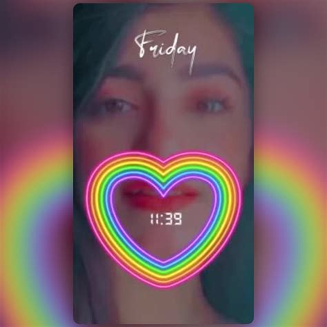 Heart Colourful Lens By Sunny Bahadurpuria🎥 Snapchat Lenses And Filters