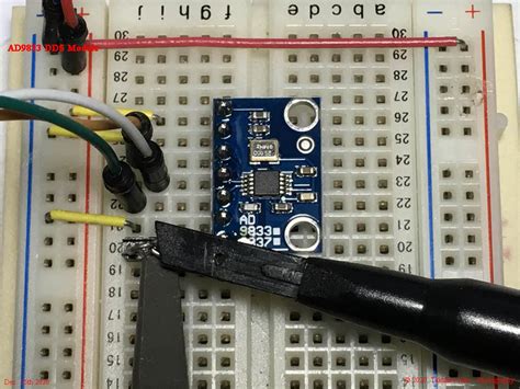Radio Experimenter s Blog 回路AD9833 DDS Module Control