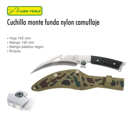 Cuchillo 6 Funda Brujula Lion Tools Lion Tools