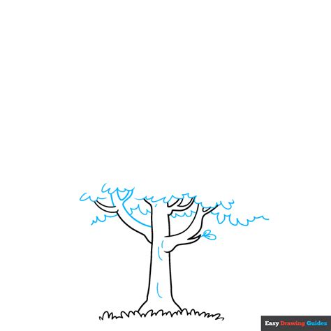 How To Draw A Guava Tree Really Easy Drawing Tutorial