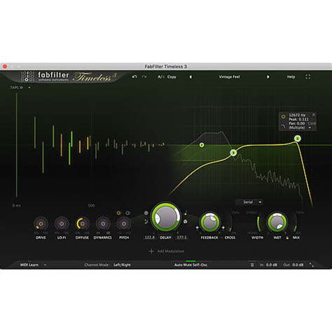 FabFilter Timeless Tape Delay Plug In Download Reverb UK