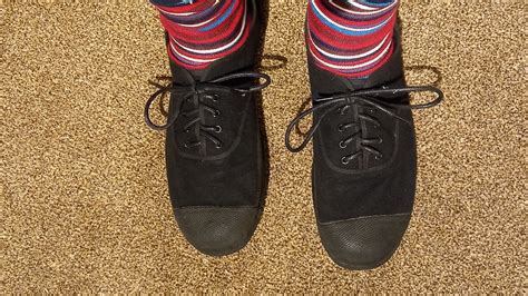 Wearing Various Plimsolls In My Collection With Colourful … Flickr