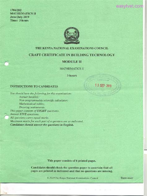 Mathematics 2 Mod2 2019july Pdf