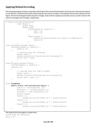 Class Notes Week On Inheritance And Multiple Inheritance PDF
