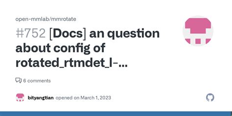 Docs An Question About Config Of Rotated Rtmdet L Coco Pretrain X Dota Ms Py Issue