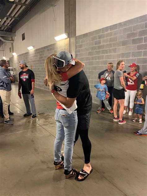 Cardinals Jack Flaherty Shares Hug With Mom After Playoff Victory
