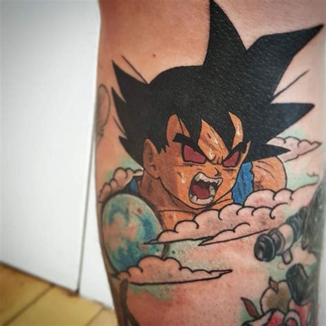 Goku Tattoo Gokutattoo Gokutattooidea Ideas De Tatuaje Peque O Dragones Personajes De