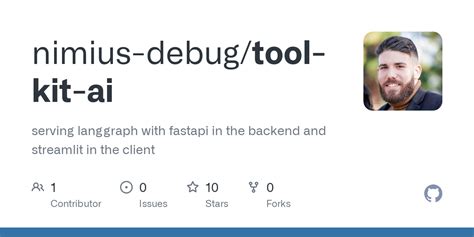 Github Nimius Debugtool Kit Ai Serving Langgraph With Fastapi In