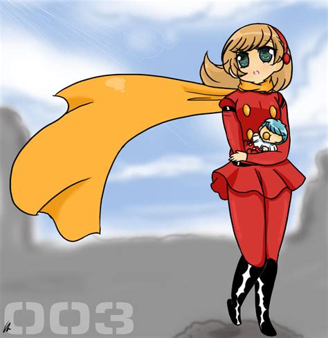 Cyborg 003 Colored By Starvalerian On Deviantart