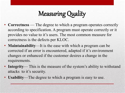 software metrics software engineering pptx computer software and