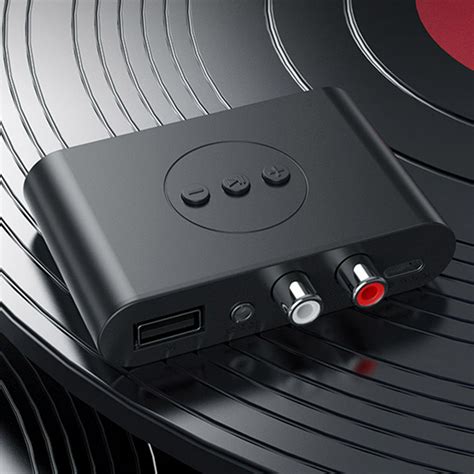Receptor De Audio Compatible Con Bluetooth 52 Nfc U Disco Rca 35 Mm