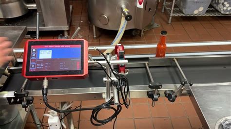 Sneed Jet Titan Inkjet Printer Date Coding And Lot Coding Youtube