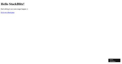 React Router Starting Code Codesandbox