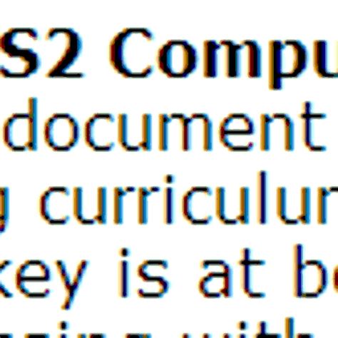 sample ks2 computing plan