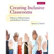 Creating Inclusive Classrooms... | Rent | 9780133589399