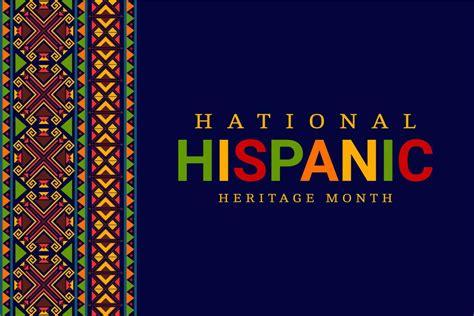 National Hispanic Heritage Festival Banner 27769128 Vector Art At Vecteezy