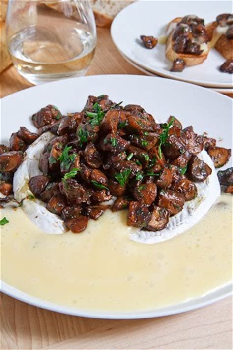 Baked Brie Topped With Caramelized Mushrooms Closet Cooking