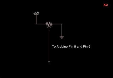Midi Instrument Controlling Neopixels Ws2812 With Softpots Only 2