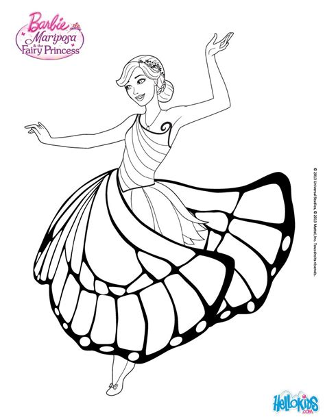 Barbie And The 12 Dancing Princesses Coloring Pages [2025]