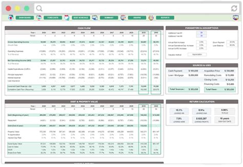 Rental Property Analysis Spreadsheet Advanced Version