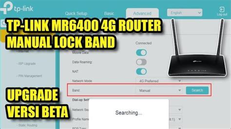 Upgrade Router Tp Link MR6400 V1 V2 V3 V4 V5 Firmware BETA