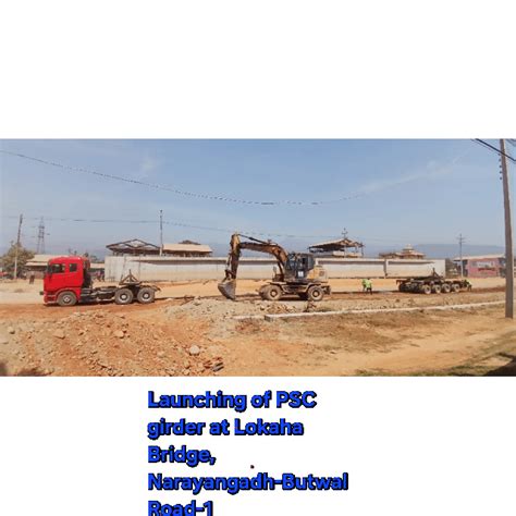 Suman Suwal On Linkedin Launching Of Psc Girders At Nb Road