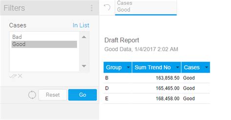 how to allow that a filter based on a simple calculated field displays