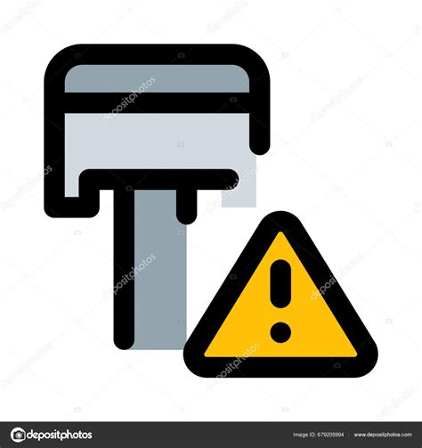 Safety Indication Activated While Installing Piston Stock Vector By