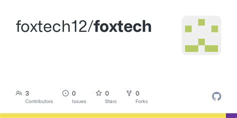 Github Foxtech12 Foxtech