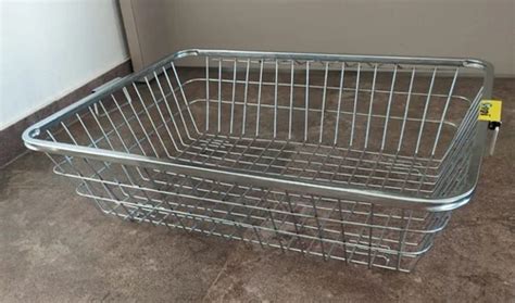 Rectangular Stainless Steel Wire Kitchen Basket At Rs 650 North West