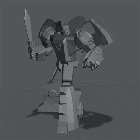 Stl File Transformers Nanobots Dinobot Sludge・3d Printable Design To Download・cults