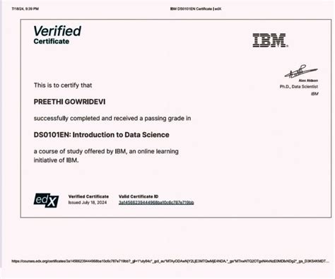 Preethi Varsha On Linkedin Datascience Edx Ibm