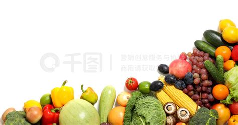 白色高清图片 这是我们新鲜有机水果和蔬菜的分类上图 科学技术免费下载格式6654像素编号70330009 千图网