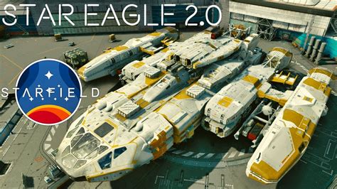 Star Eagle 2 0 Class C No Ladders Ship Build STARFIELD Ship Design