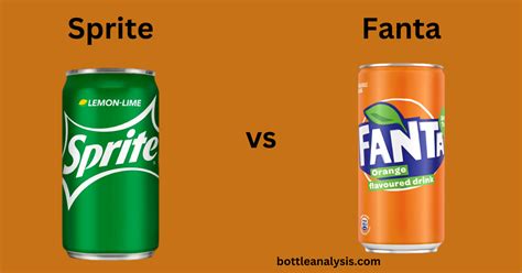 sprite vs fanta what s the difference bottle analysis