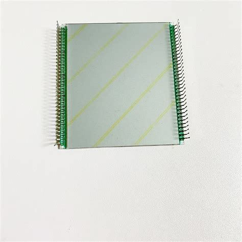 Custom Monochrome Gray Tn Segment Lcd Display With White Led