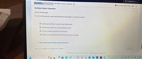Solved Exit Assignment X13 ﻿of 34 ﻿concepts Completedi1